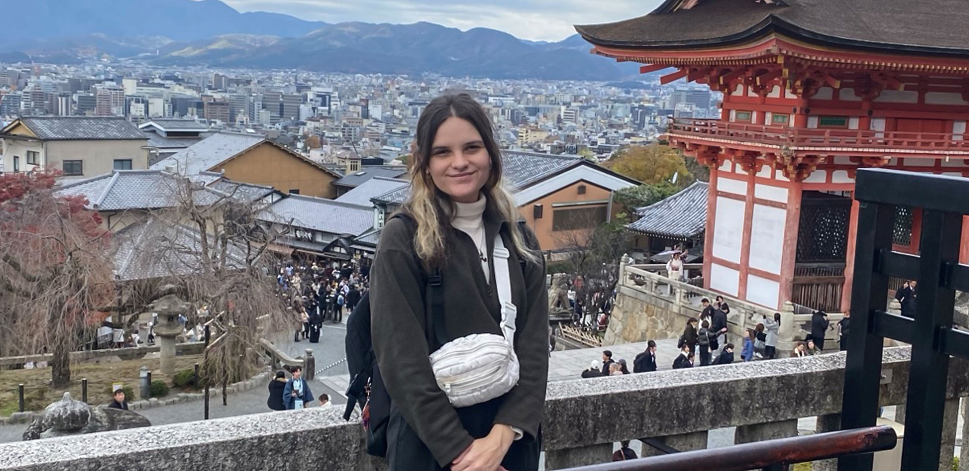 RIC Student Takes Her Love For Adventure to Japan | Rhode Island College