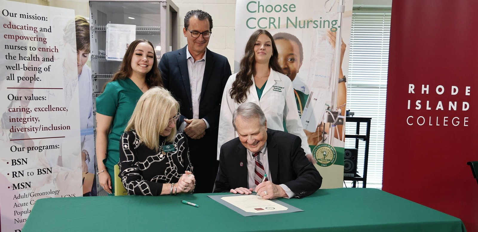 CCRI Grads Now Have Direct Pathway to B.S. in Nursing at RIC | Rhode ...