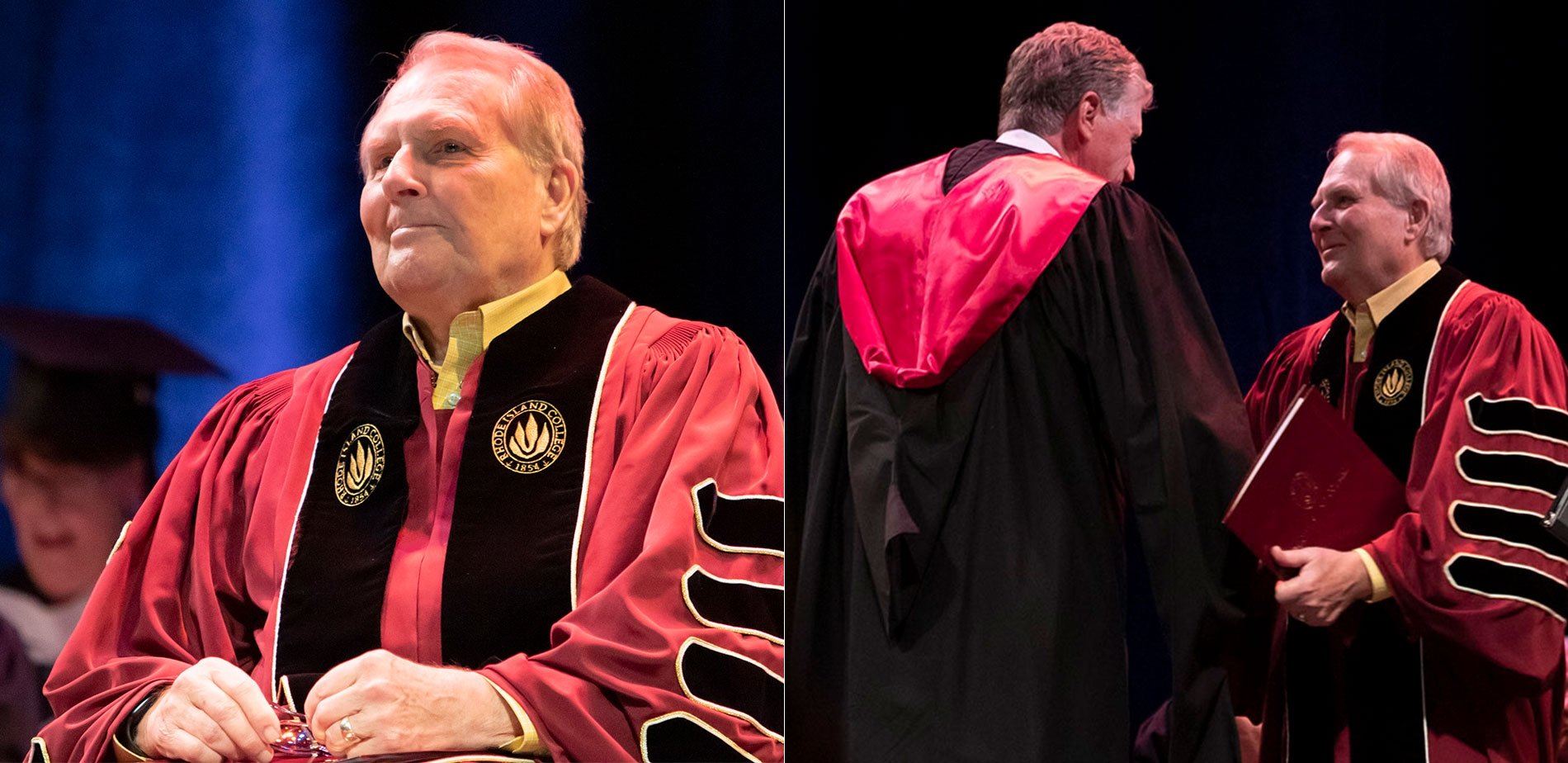 Dr. Jack R. Warner Officially Installed as 11th President of Rhode Island College | Rhode Island ...